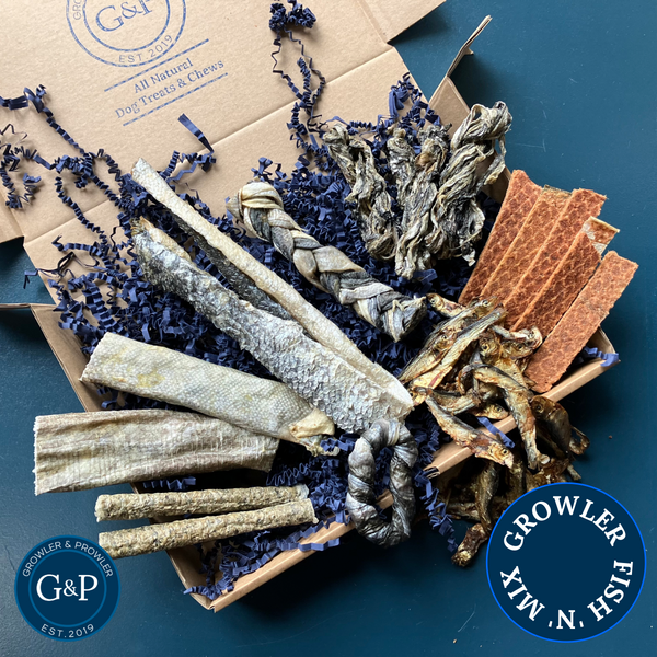 Growler Fish n Mix Dog Treats | Natural Fish Dog Treats | Pet Shops ...